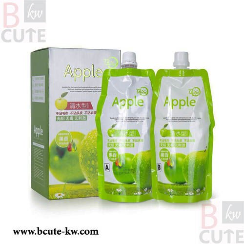 APPLE AMMONIA FREE BLACK HAIR DYE CREAM - Bcute-kw