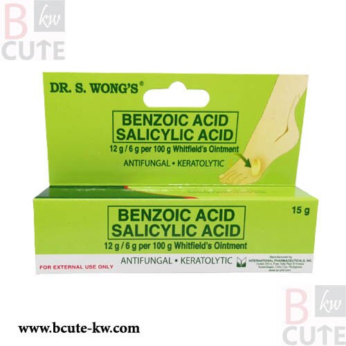 DR. S. WONG'S Benzoic acid salicylic acid 30g - Bcute-kw