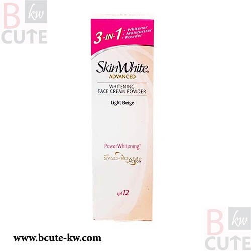 SkinWhite Advanced Whitening Face Cream Powder Light Beige 20g - Bcute-kw