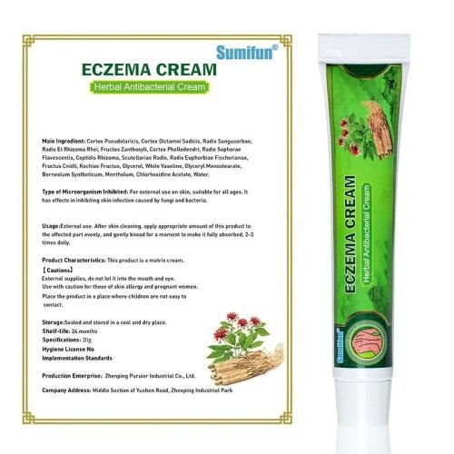 Sumifun Eczema Cream Herbal Antibacteria Cream - 20g - Bcute-kw